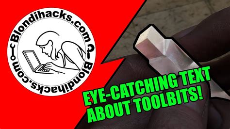 Grinding Lathe Tool Bits Youtube