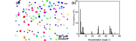 Ebsd Analyses For Only Bulk α Grains Extracted From Fig 4 A Ipf Download Scientific Diagram