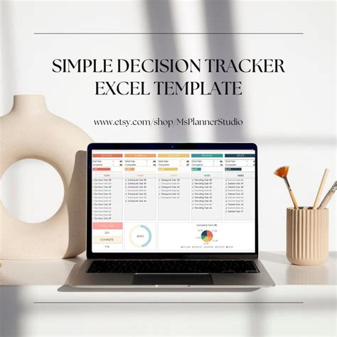 Simple Decision Tracker Excel Template Task Priorty Tracker Excel