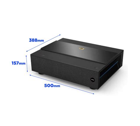 BenQ V6050 schwarz Ultrakurzdistanz Laser-Beamer mit 3000 Lumen und 4K ...