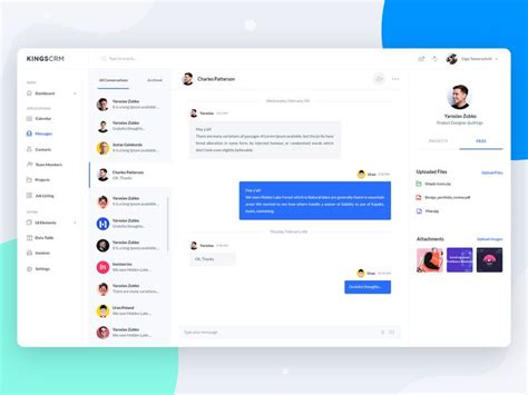 Chat Messenger Web App Web App Web App Design Chat App