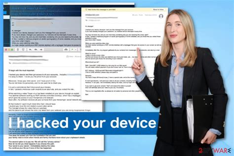 Remove I Hacked Your Device Removal Guide Updated May 2020