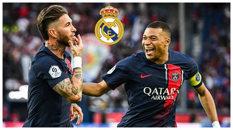Sergio Ramos ya se lo ha dicho a Mbappé sobre el Madrid Kylian puedes