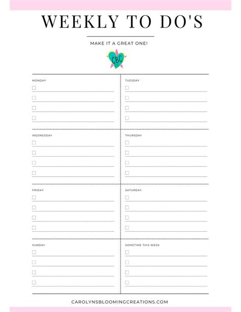 3 Ways To Organize Your Life Lots Of Free Organizational Printables