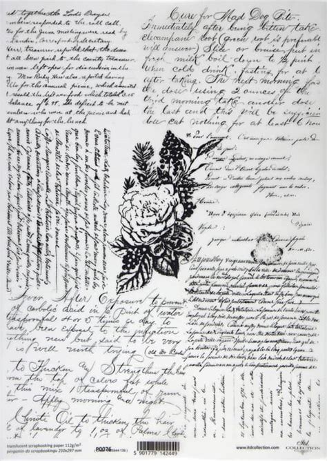 Translucent Vellum Paper P0076 Napkin Shop