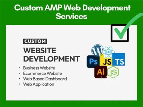 Custom Amp Accelerated Mobile Page Development Web Development