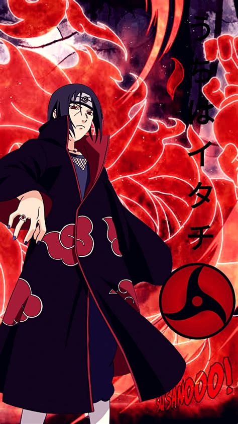 Itachi Uchiha Anime Cloud Crow Dark Naruto Shippuden Vrogue Co