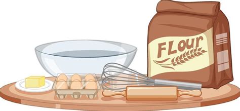Baking Ingredients Vector Art Icons And Graphics For Free Download