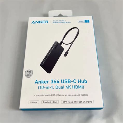 Anker Usb C Hub In Dual K Hdmi Emeraldjapan