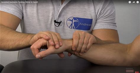 Wristhand Resisted Isometric Testing Basic Assessment