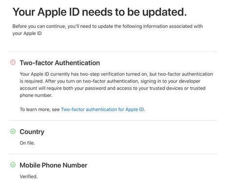 Iphone Cant Enroll In Ios Developer Program Because Of 2fa Stack