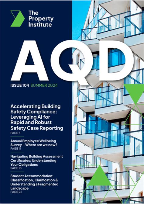 Tpi Aqd Magazines The Property Institute