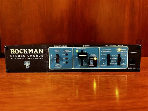 1987 Tom Scholtz Rockman Reference Stereo Chorus Line Drivers Reverb