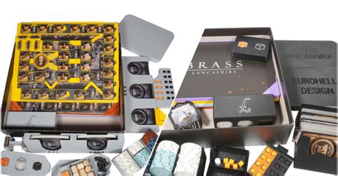 Brass Birmingham Lancashire Eurohell Design Insert Board Game