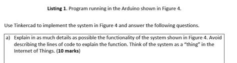 solved c2 answer the following questions about the arduino