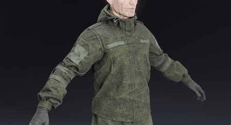 3D model Modern Russian Marine Ratnik VR / AR / low-poly | CGTrader