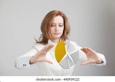 Attractive Businesswoman Showing Clock Stock Photo Shutterstock