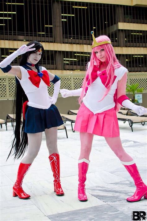 Marceline And Princess Bubblegum Cosplay Outfits Princess Bubblegum