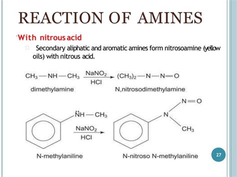 Aromatic Amines Ppt
