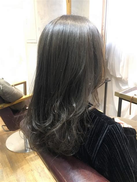 ブリーチなしでも赤みのないアッシュグレーに！【池袋美容室】 ローラン青木 大地のブログ