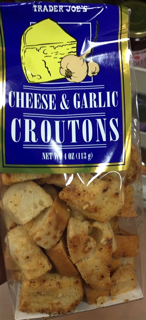 Trader Joes Croutons Cheese And Garlic Trader Joes Reviews