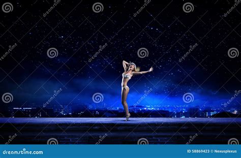 Bikini Girl Stock Image Image Of Modern Adult Beautiful 58869423