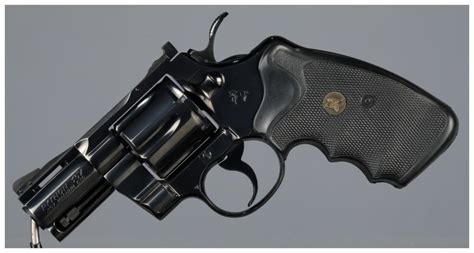 At Auction Colt Python Double Action Revolver With 2 1 2 Inch Barrel