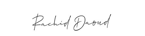 88 Rachid Daoud Name Signature Style Ideas Latest E Signature