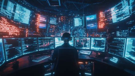 Featuring Holographic Interfaces Intricate Code And Virtual Reality