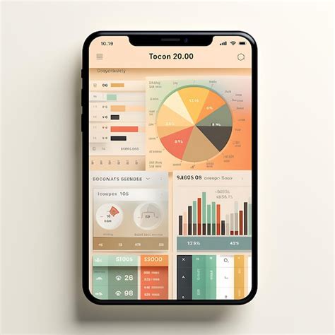 premium ai image mobile app layout design of expense receipt
