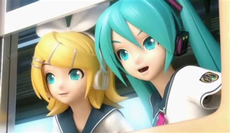 Vocaloid Hatsune Miku X Kagamine Rin Mikurin Rinmiku Rinku