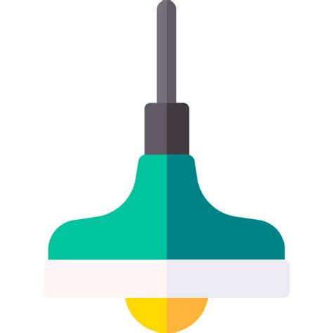 Lamp Basic Rounded Flat Icon