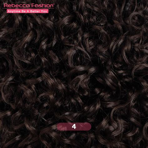Rebecca Fashion Pelucas De Cabello Humano Virgen Remy Brasileño Remy