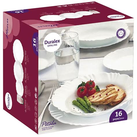 Aparelho de Jantar Pétala Nadir Opaline peças Loja Nadir