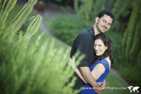 Ariel And Mike In The Gardens Robert Paetz Photography