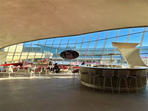 Twa Hotel At Jfk Airport Nyc Editorial Stock Image Image Of Inside