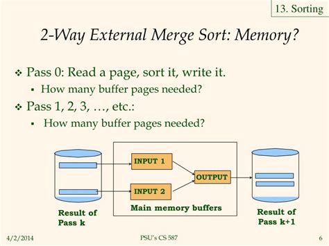Ppt 13 External Sorting Powerpoint Presentation Free Download Id