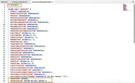 Change Data Structures Using HDBTABLE And HDBMIGRATIONTABLE Objects SAP Tutorials
