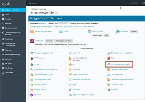 Plesk Admin Alterar A Versão Do Php Wiki Integrator Do Brasil