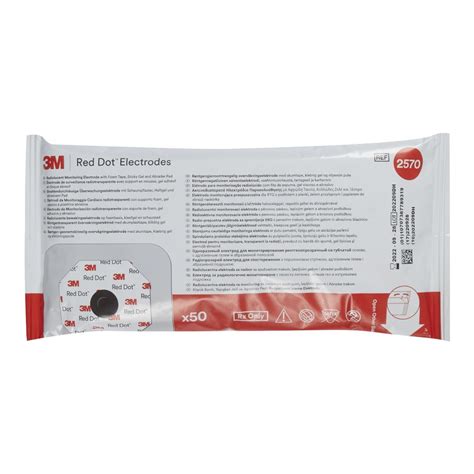 Electrodes Red Dot Ref 2570 Sachet De 50