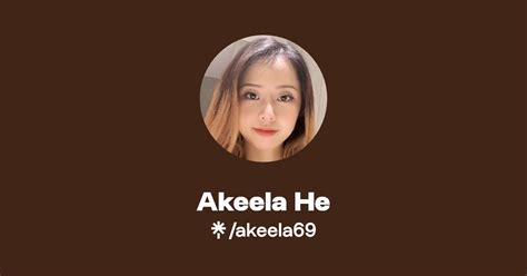 Akeela He Instagram Linktree