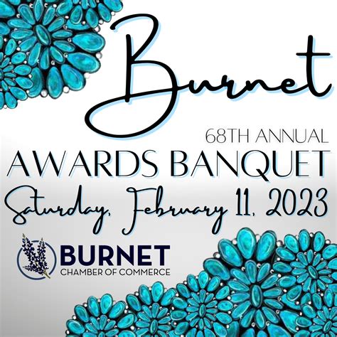 Chamber Awards Banquet Burnet Chamber Of Commerce