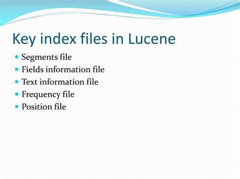 Ppt Lucene In Action Powerpoint Presentation Free Download Id1574685