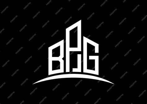 Premium Vector Letter Bpg Building Vector Monogram Logo Design