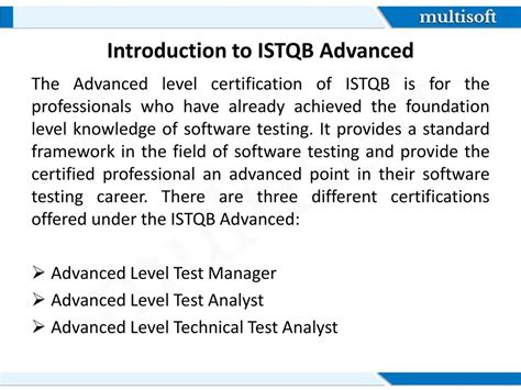 PPT ISTQB Advanced Level Test Manager Training PowerPoint Presentation ID 7682621