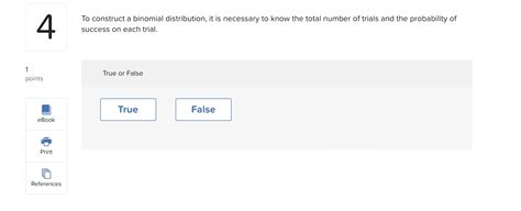 Solved To Construct A Binomial Distribution It Is Necessary Chegg Com