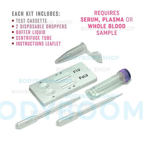 Fiv Felv Test For Cats Fivfelv Combo Home Testing Kit