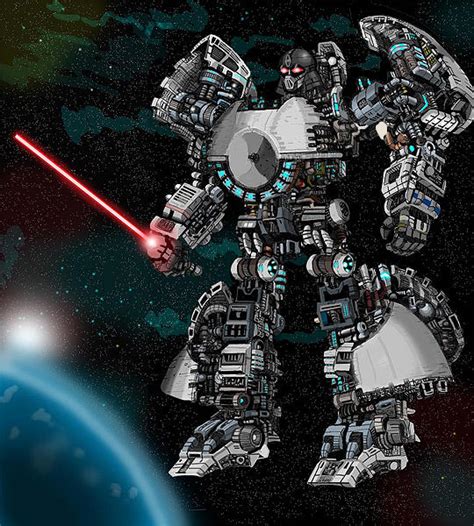 Death Star Vader Transformer By Prowler974 On Deviantart