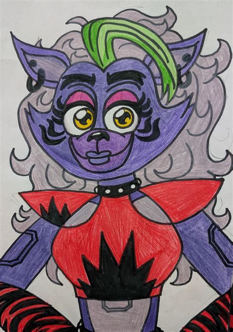 Roxanne Wolf Redesign By Dmayce On Deviantart