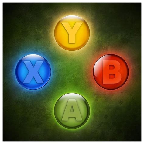 Xbox Buttons Illustration By Retoucher07030 On Deviantart Xbox
